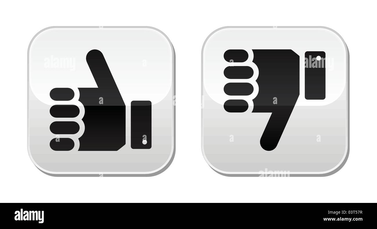 Like it Unlike buttons Stock Vector Image & Art - Alamy