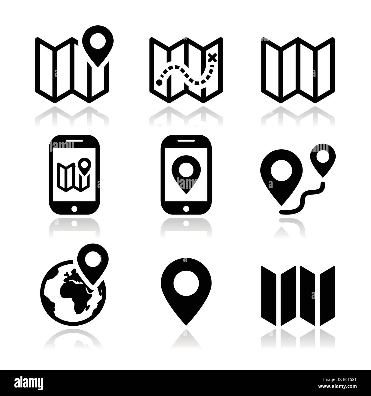 Map Icon Vector Free Download