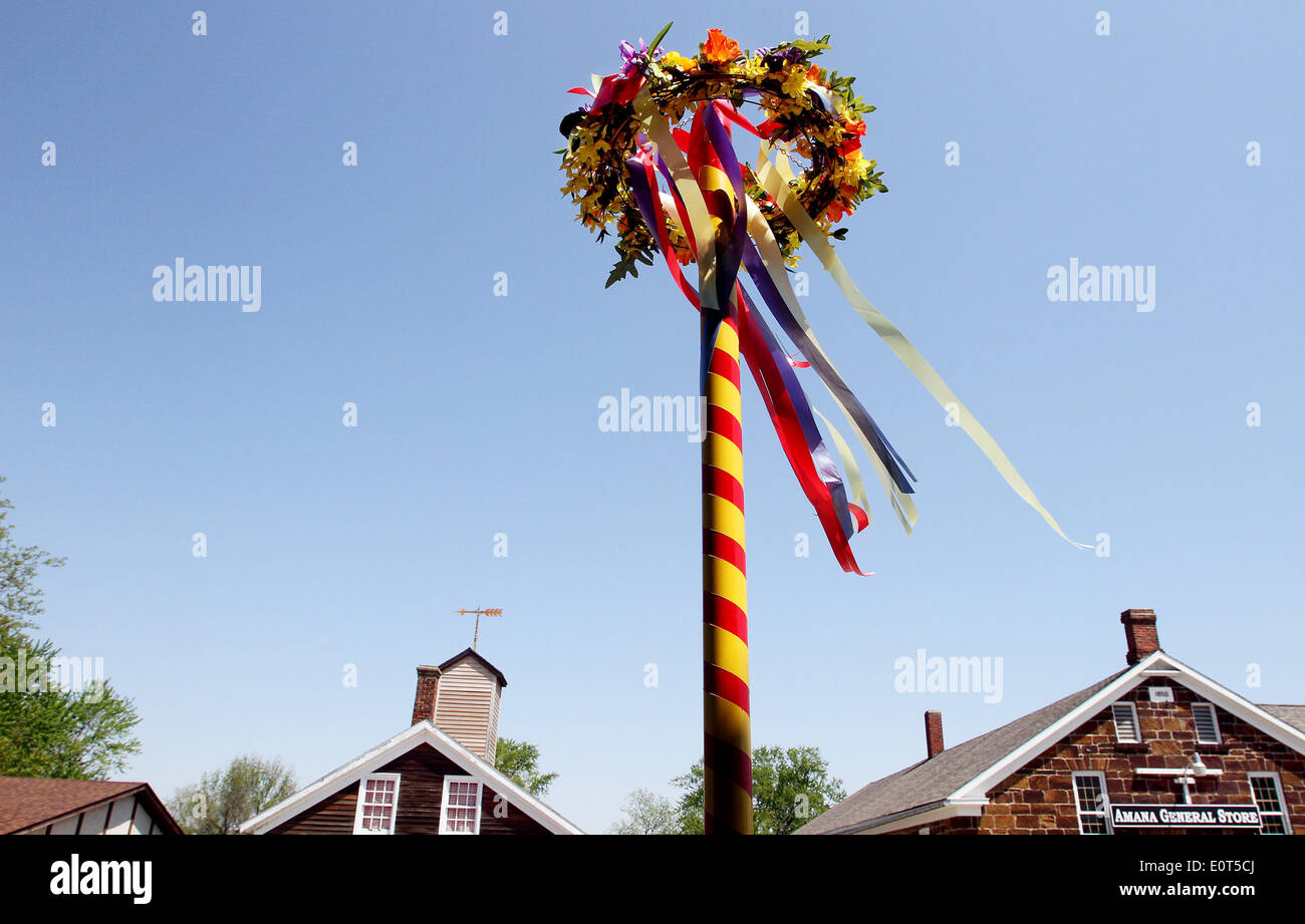 May 18, 2014 - Amana, IOWA, USA - The Amana Colonies are located 5 ...