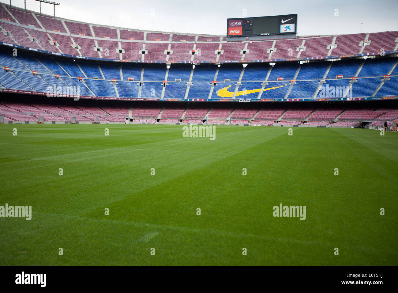 Barca stadium hi-res stock photography and images - Alamy
