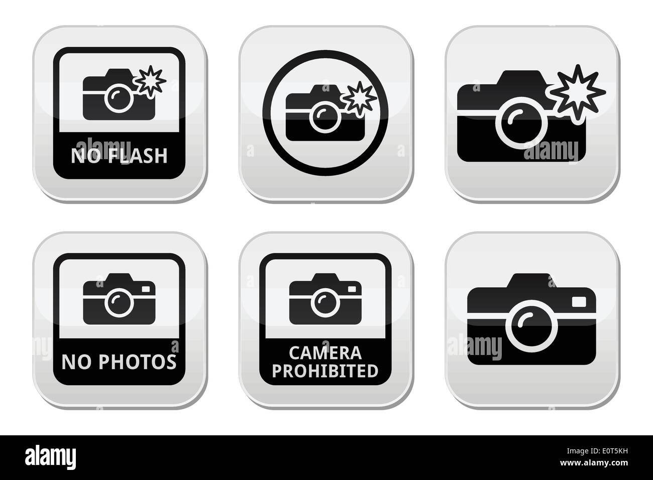 No photos, no cameras, no flash buttons Stock Vector Image & Art - Alamy