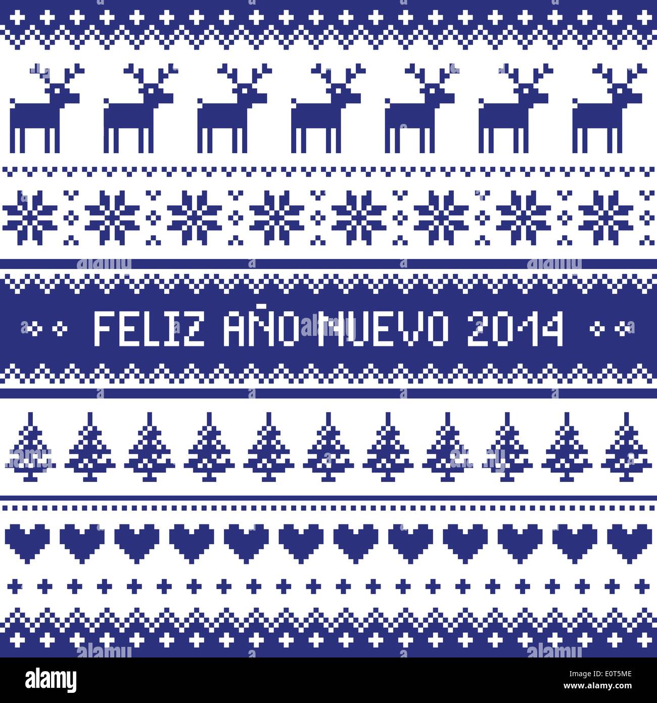 Feliz año nuevo spanish hi-res stock photography and images - Alamy