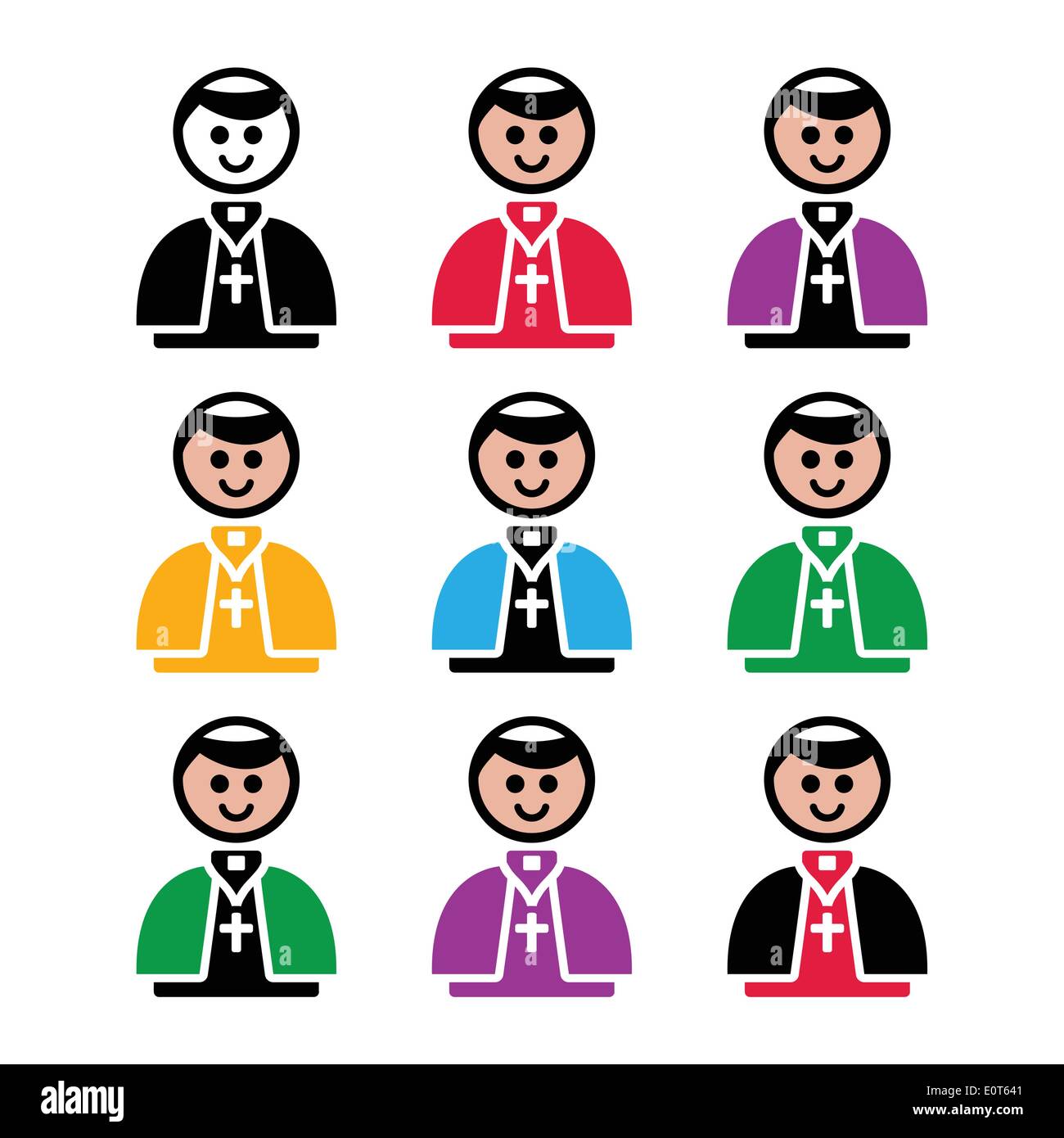 Catholic church Stock Vector Images - Alamy