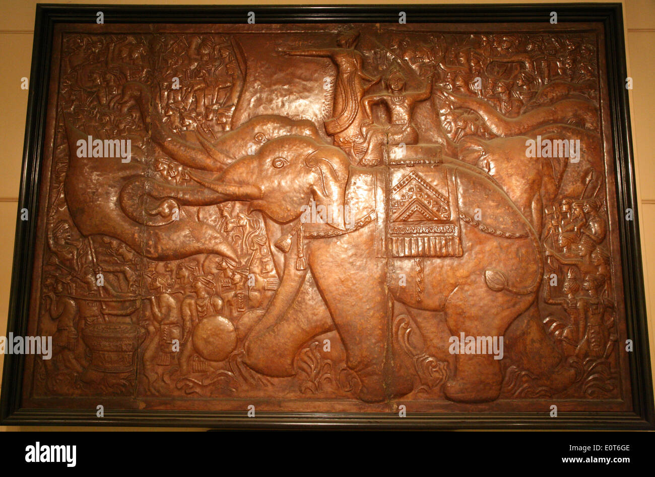 Ancient bronze relief in the History Museum in Hanoi Stock Photo - Alamy