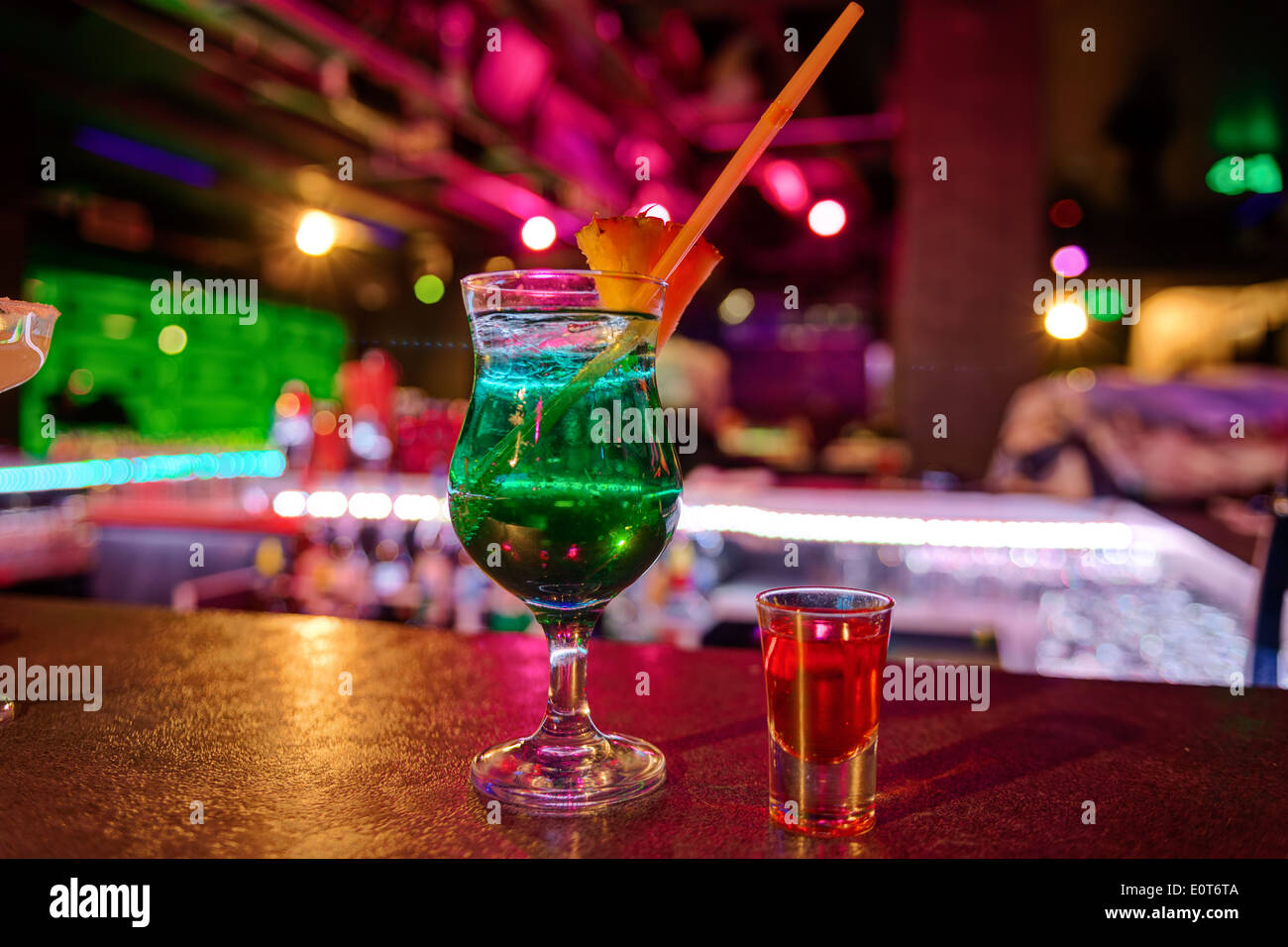 cocktail at bar Stock Photo - Alamy