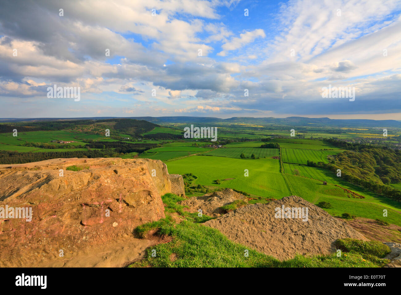 Cleveland hills hi-res stock photography and images - Alamy