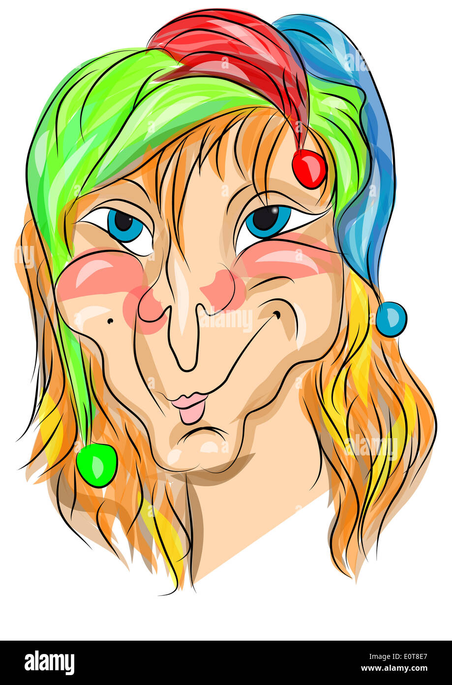Buffoon fool joker hi-res stock photography and images - Alamy