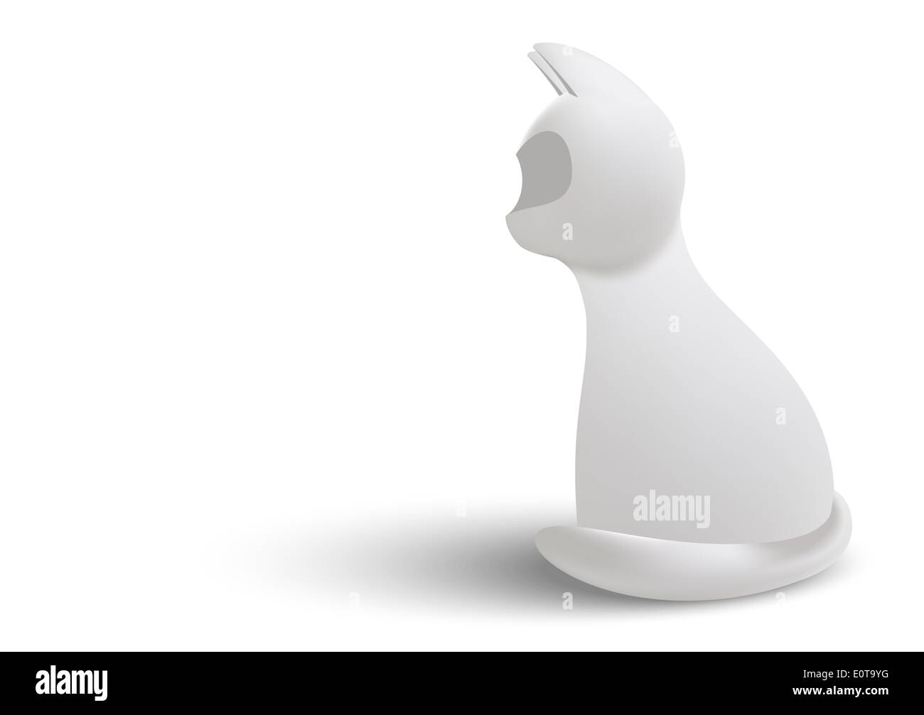 Humorous cat design Cut Out Stock Images & Pictures - Alamy