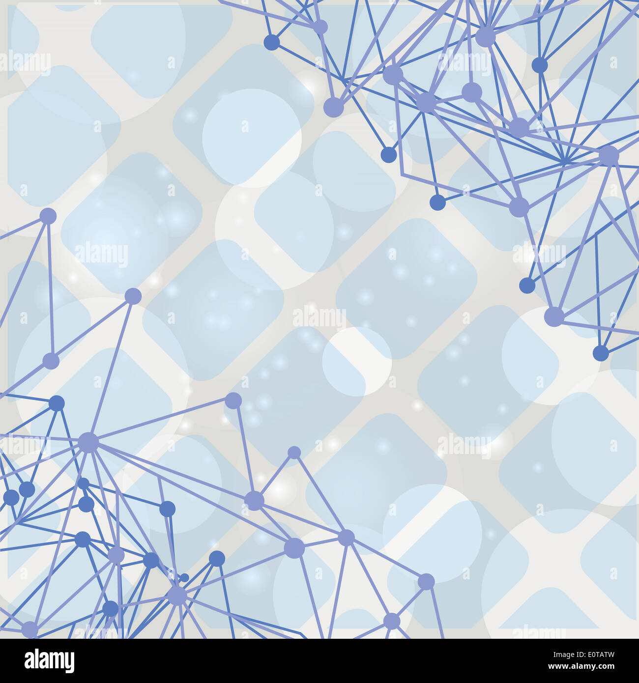 colorful illustration with abstract chemical background for your design ...