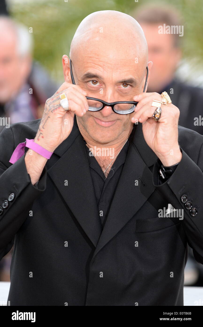 Cannes, France. 19th May, 2014.Bruce Wagner attends the 'Maps To The ...
