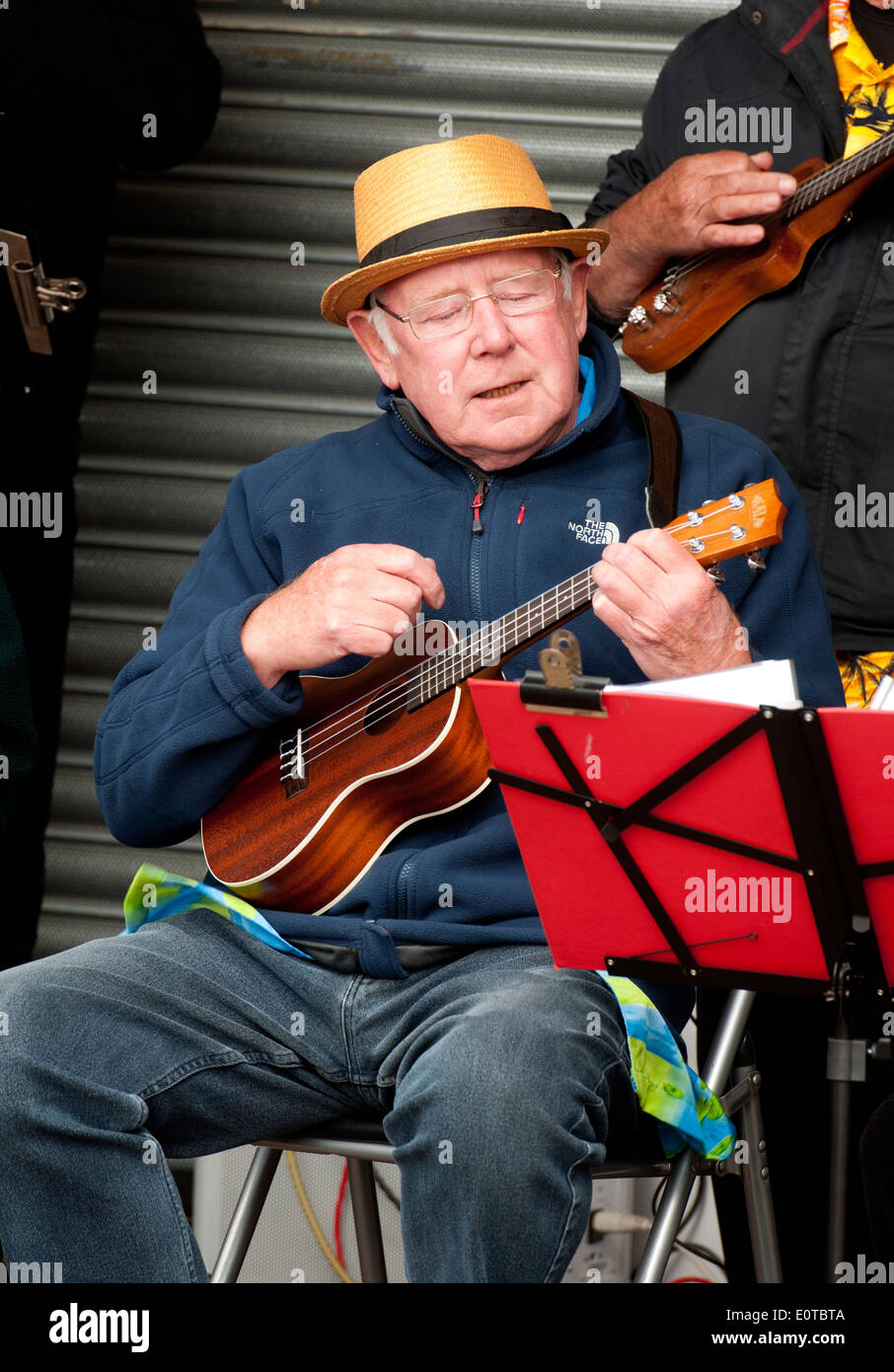 Ukelele player hi-res stock photography and images - Alamy