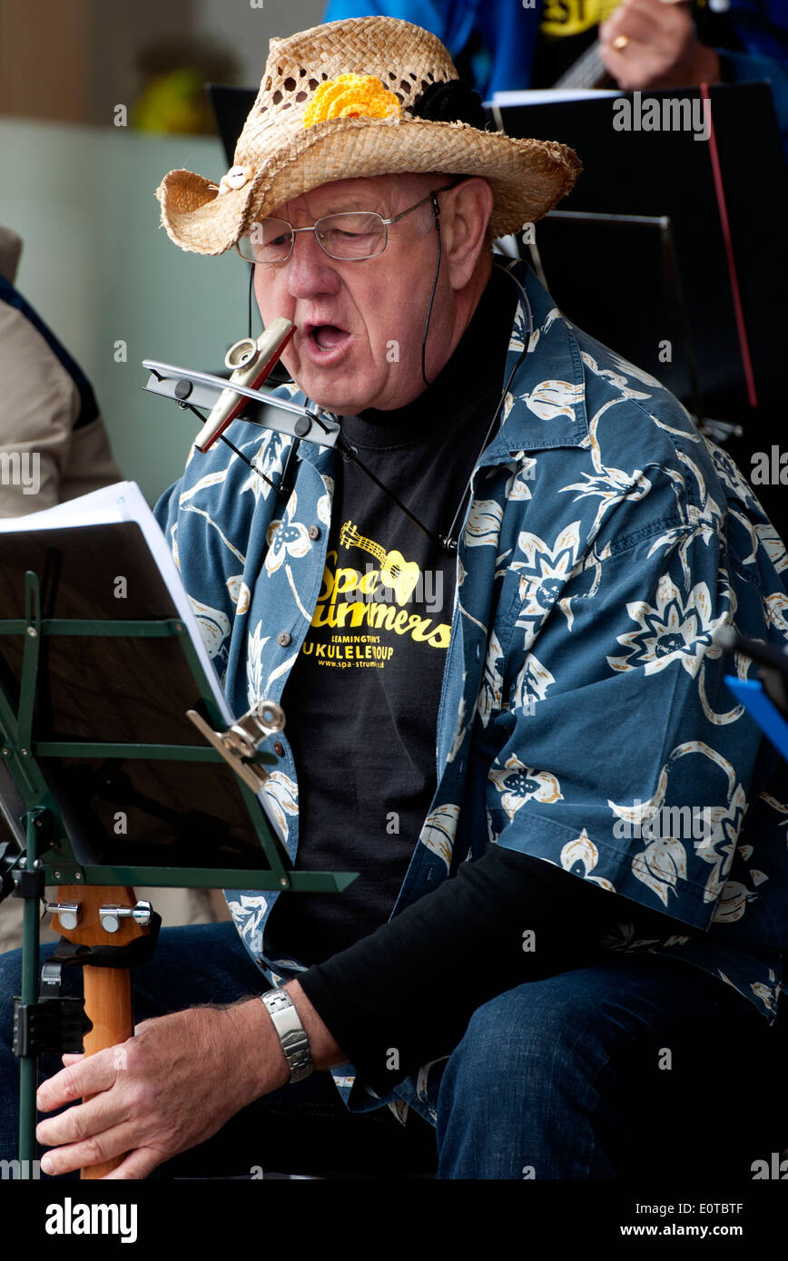 Man singing with band hi-res stock photography and images - Alamy