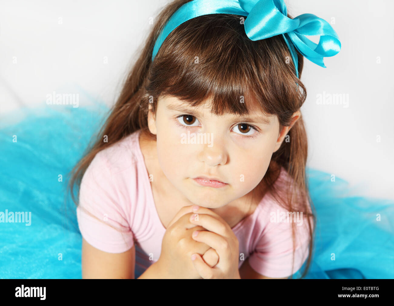 Little girl face hi-res stock photography and images - Alamy