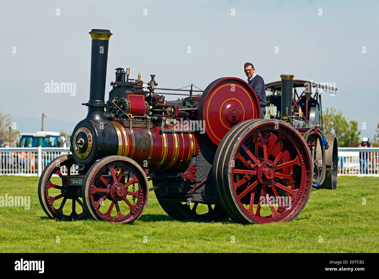 Vintage rally Mona Showground Anglesey North Wales Uk Stock Photo - Alamy