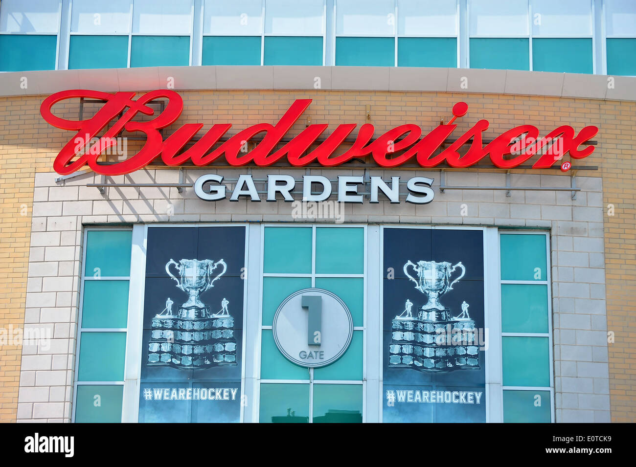 The Budweiser Gardens arena in London Ontario Stock Photo - Alamy