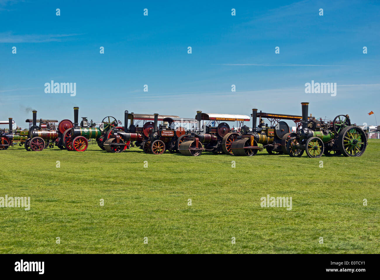Vintage rally Mona Showground Anglesey North Wales Uk Stock Photo - Alamy