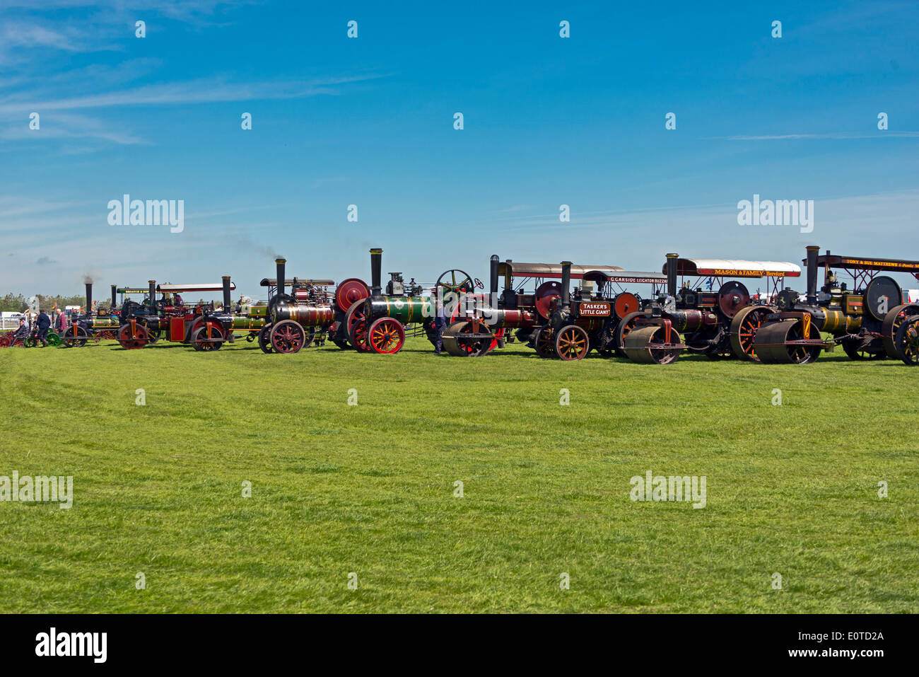 Vintage rally Mona Showground Anglesey North Wales Uk Stock Photo - Alamy