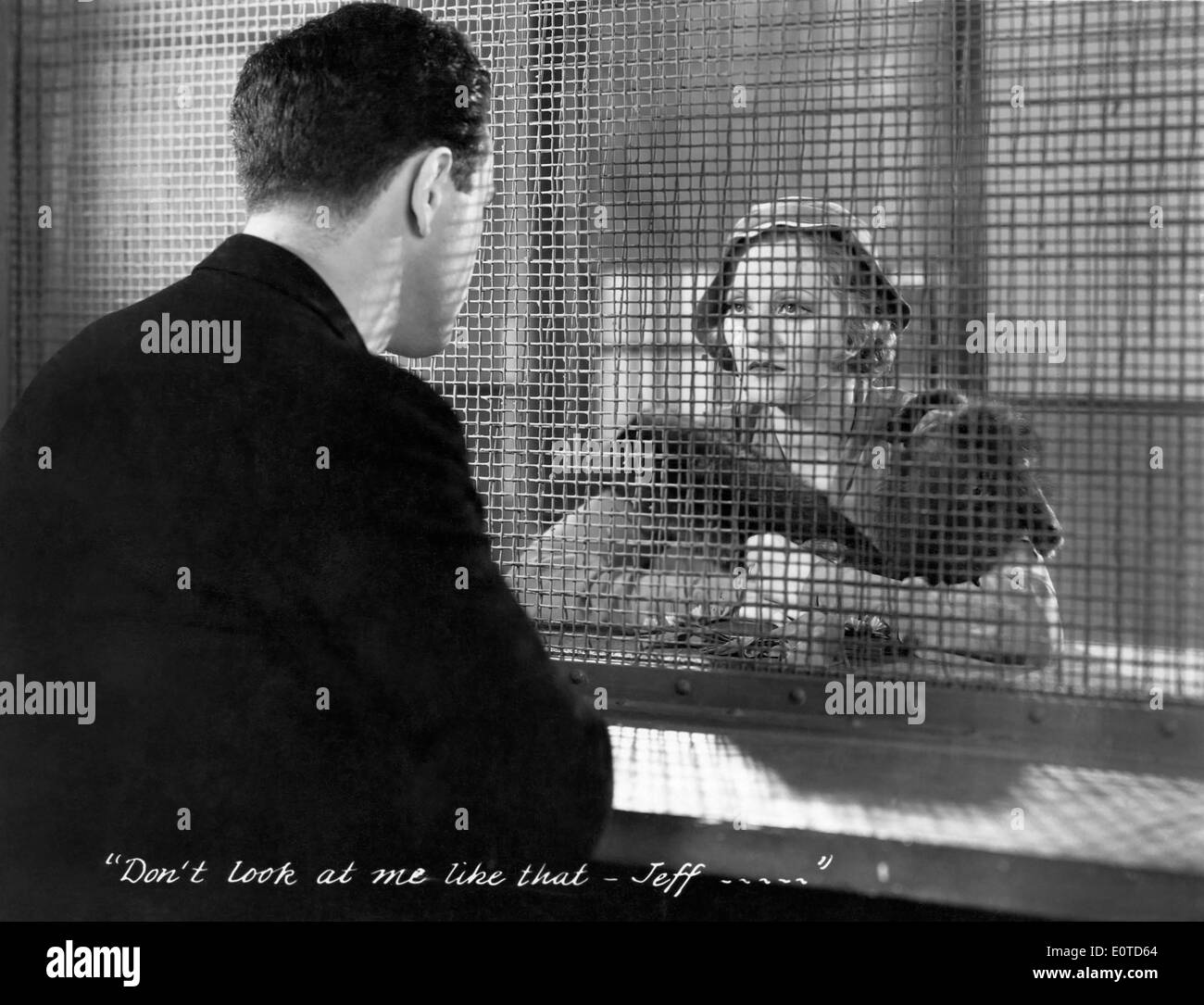 Harvey Stephens and Tallulah Bankhead, on-set of the Film, "The Cheat", 1931 Stock Photo - Alamy