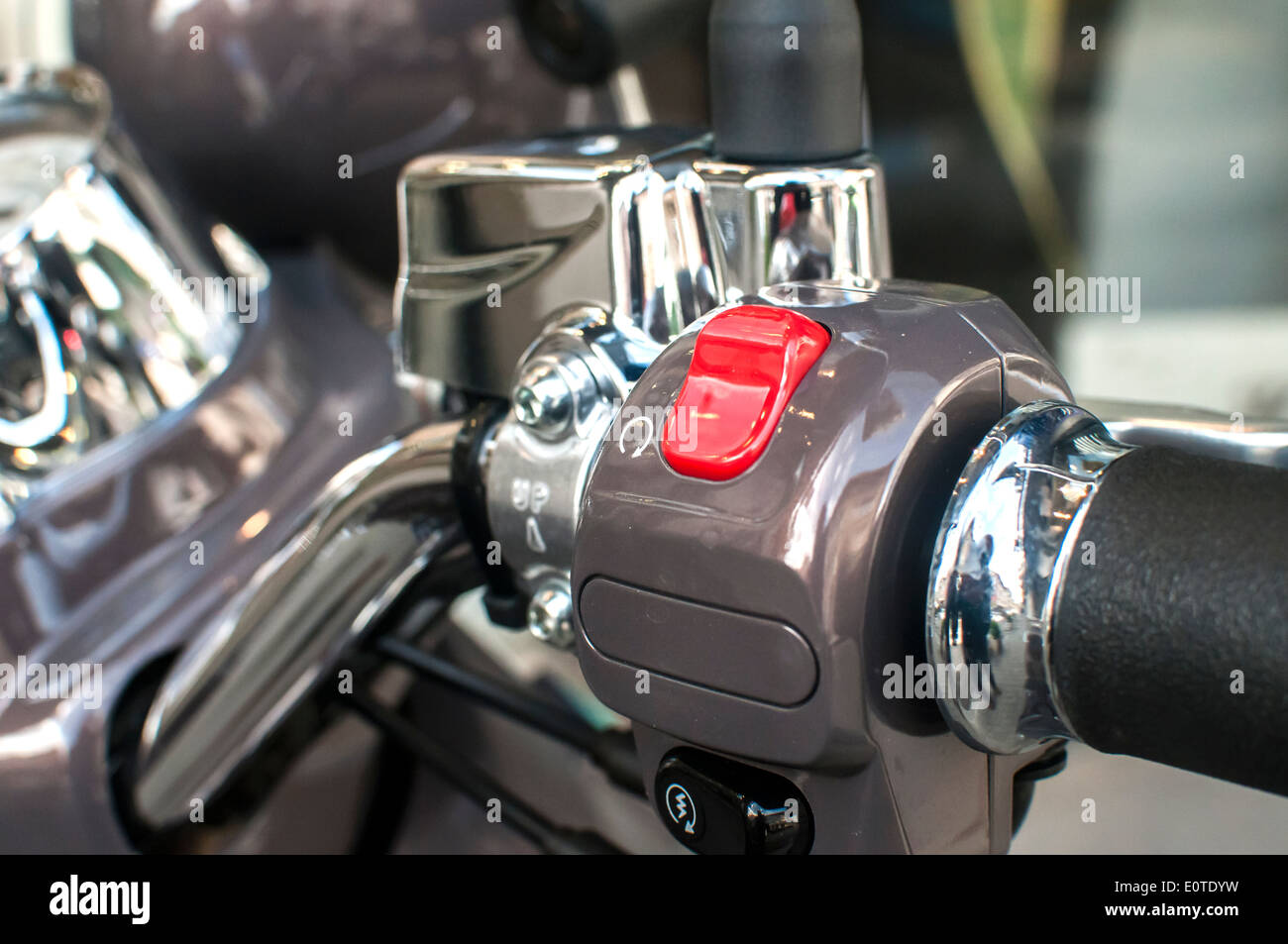 Chromed handlebar hi-res stock photography and images - Alamy