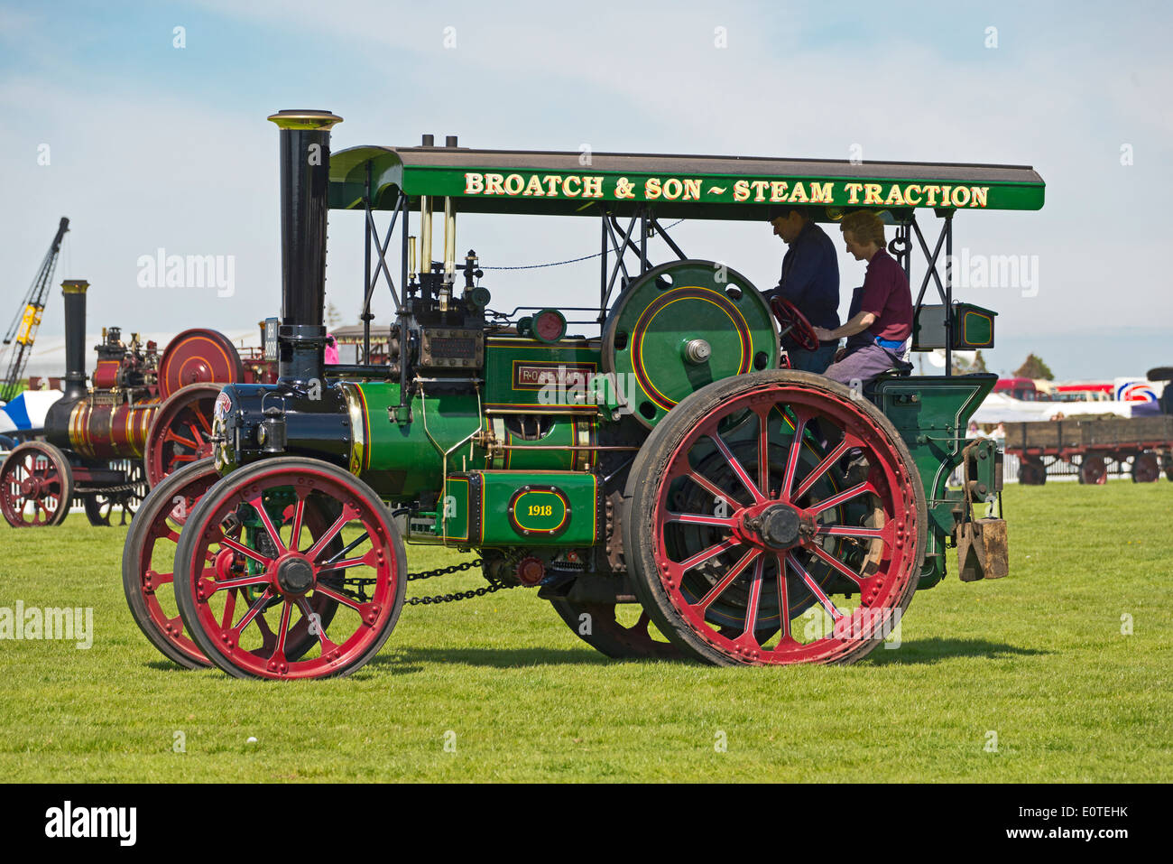 Vintage rally Mona Showground Anglesey North Wales Uk Stock Photo - Alamy