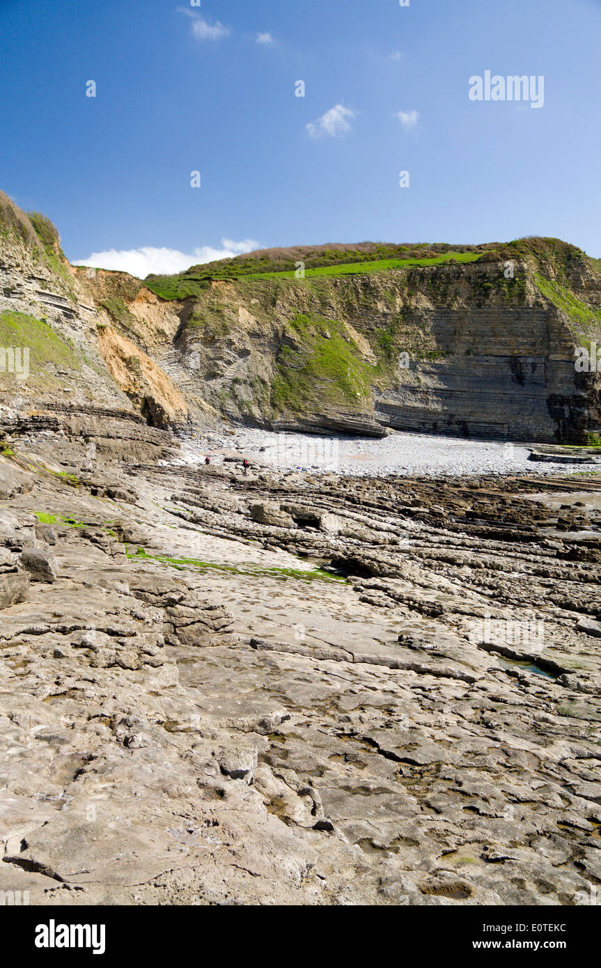 Dunraven Bay, Southerndown, Glamorgan Heritage Coast, Vale of Glamorgan ...