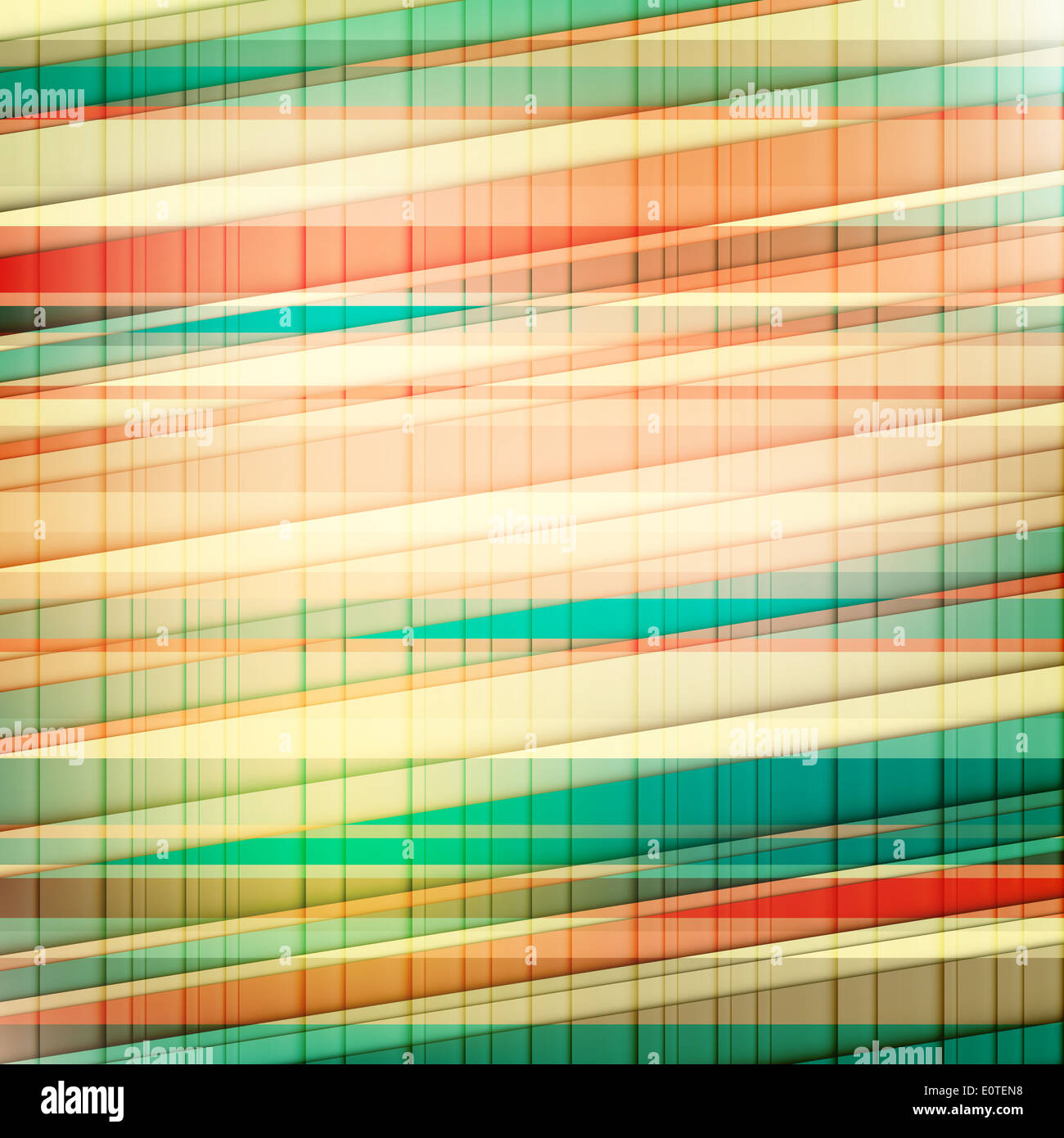 abstract background with colorful stripes under glass surface Stock ...