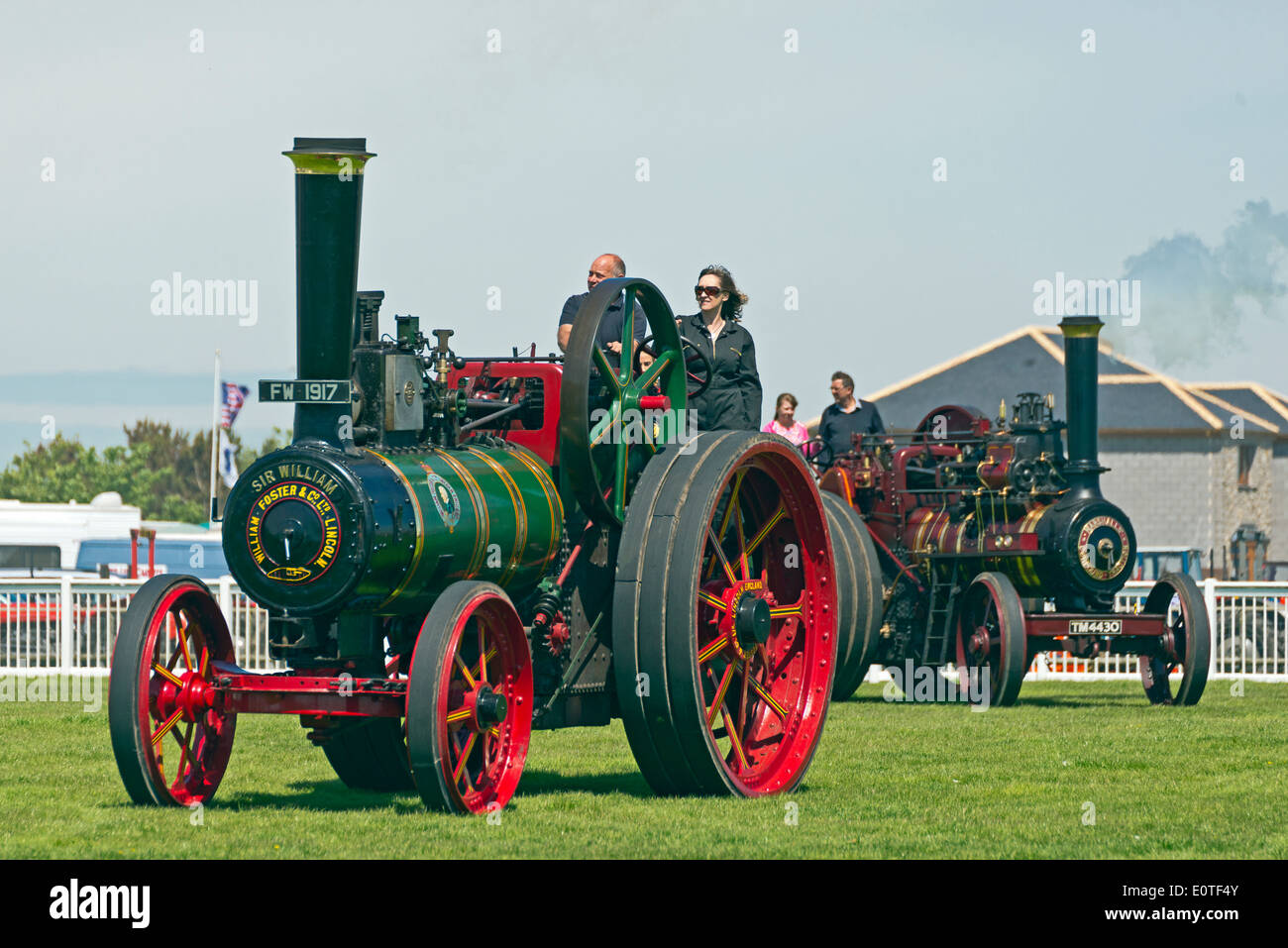Vintage rally Mona Showground Anglesey North Wales Uk Stock Photo - Alamy