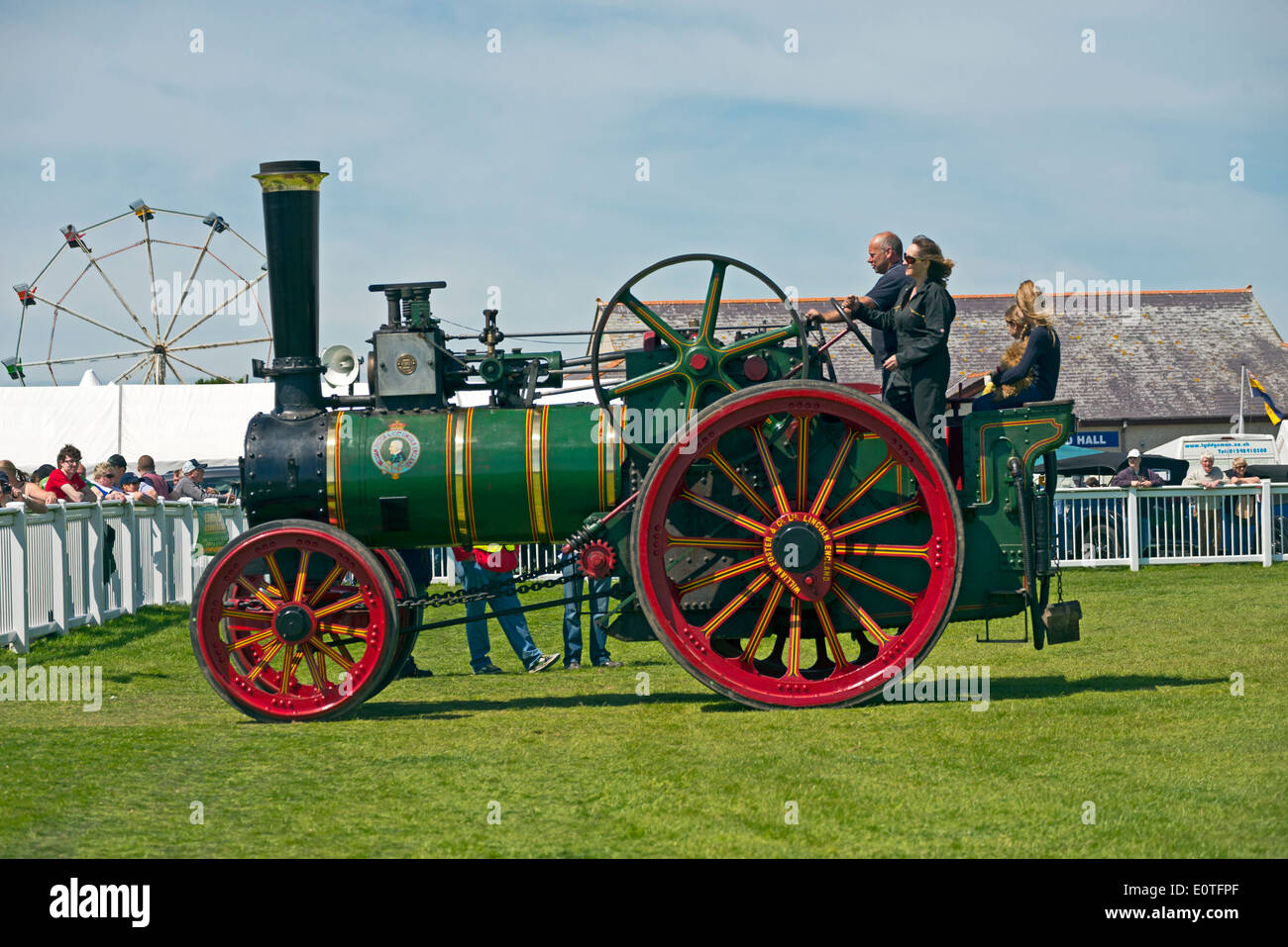Vintage rally Mona Showground Anglesey North Wales Uk Stock Photo - Alamy
