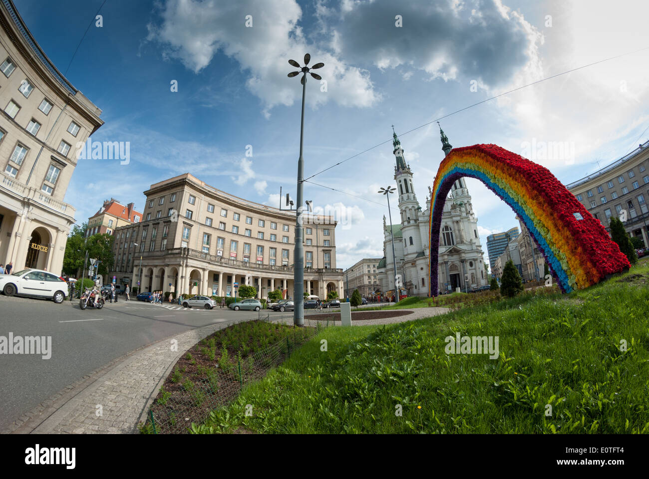 Fisheye rainbow hi-res stock photography and images - Alamy