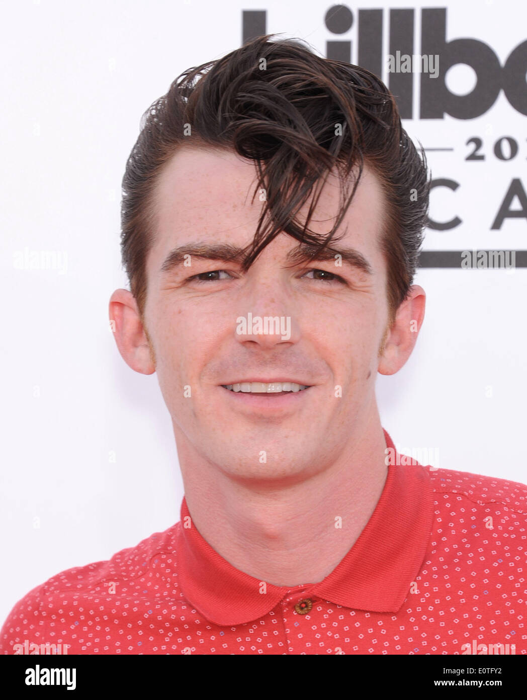 Las Vegas, California, USA. 18th May, 2014. Drake Bell arrives for the ...