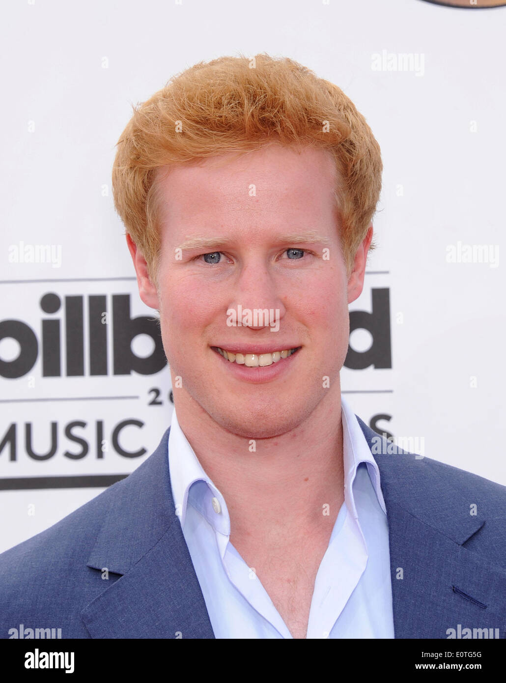 Las Vegas, California, USA. 18th May, 2014. Matthew Hicks arrives for ...