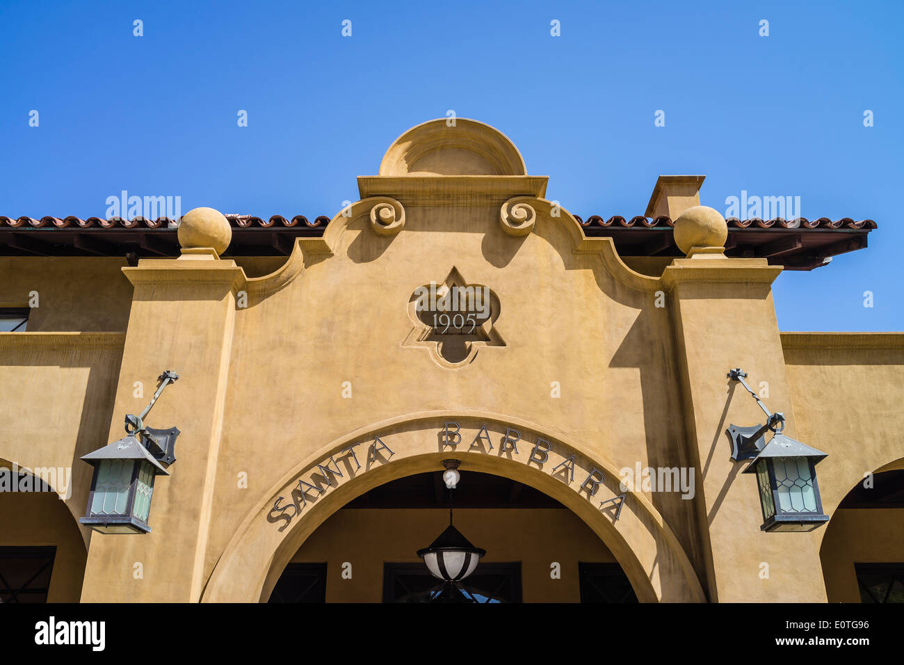 Santa barbara train station hi-res stock photography and images - Alamy