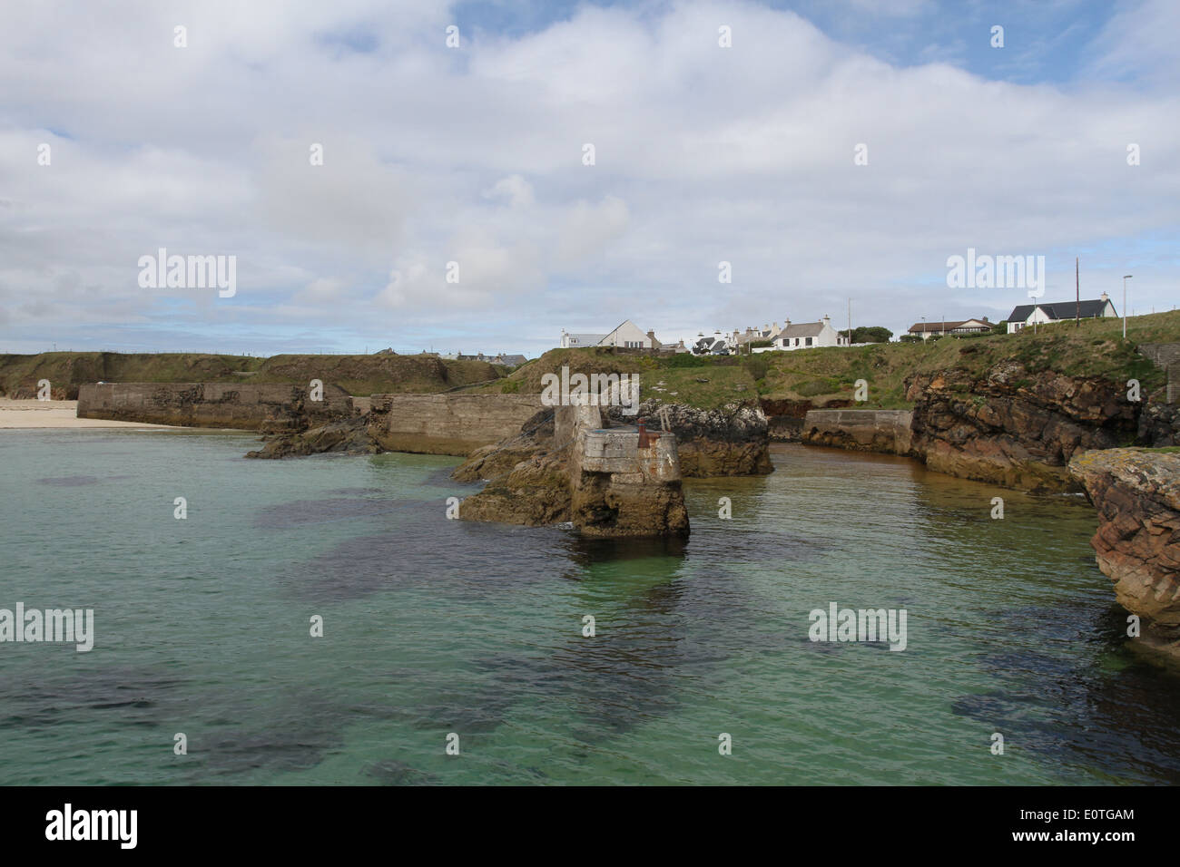Port of Ness waterfront Isle of Lewis Scotland May 2014 Stock Photo - Alamy