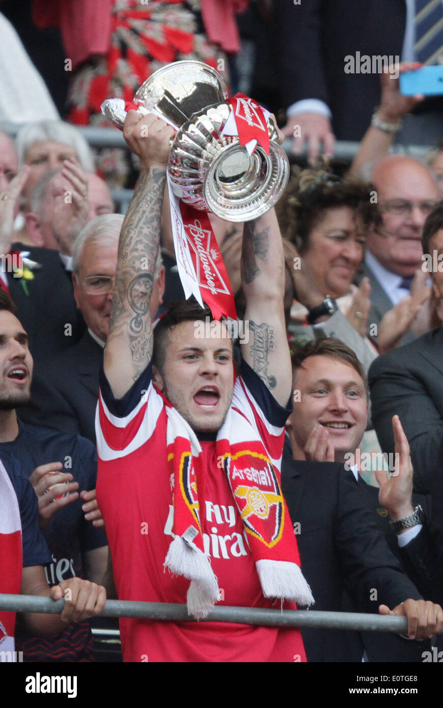 2014 fa cup final hi-res stock photography and images - Alamy