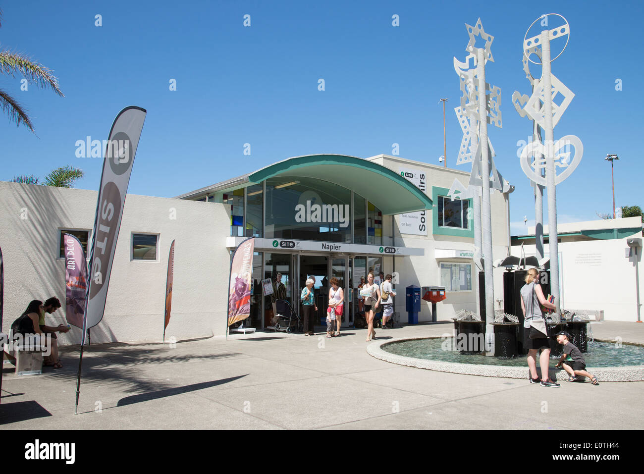The new tourist information centre building hi-res stock photography ...