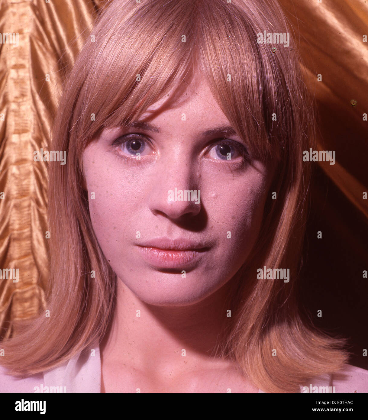 MARIANNE FAITHFUL UK pop singer in 1964. Photo Tony Gale Stock Photo ...