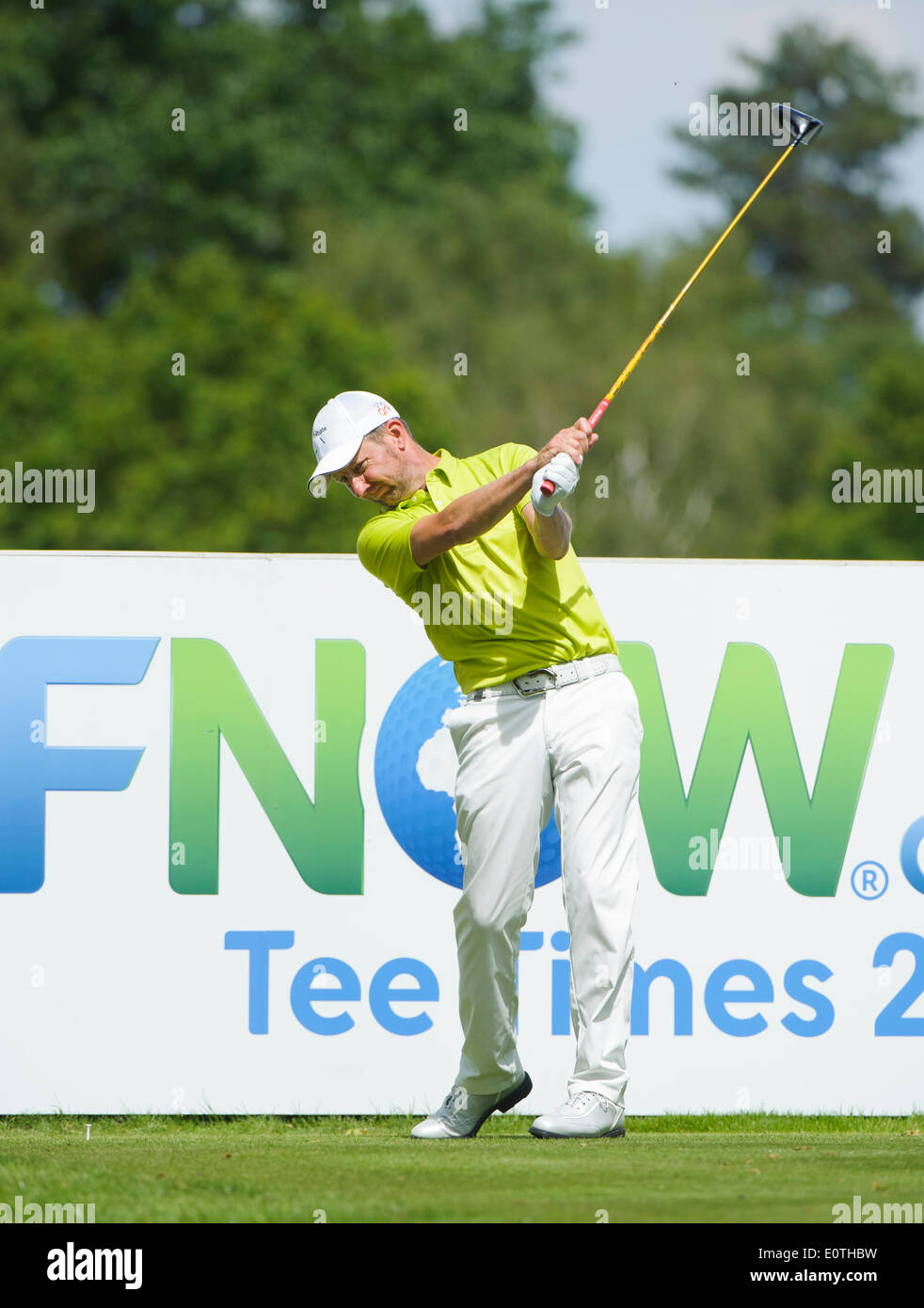 Wentworth, UK. 19th May, 2014. Liam BOND [WAL] during the practice ...