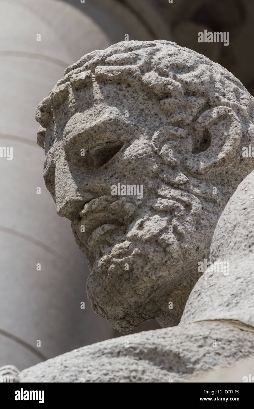 Statue Of Old Man With Beard Stock Photos & Statue Of Old Man With ...