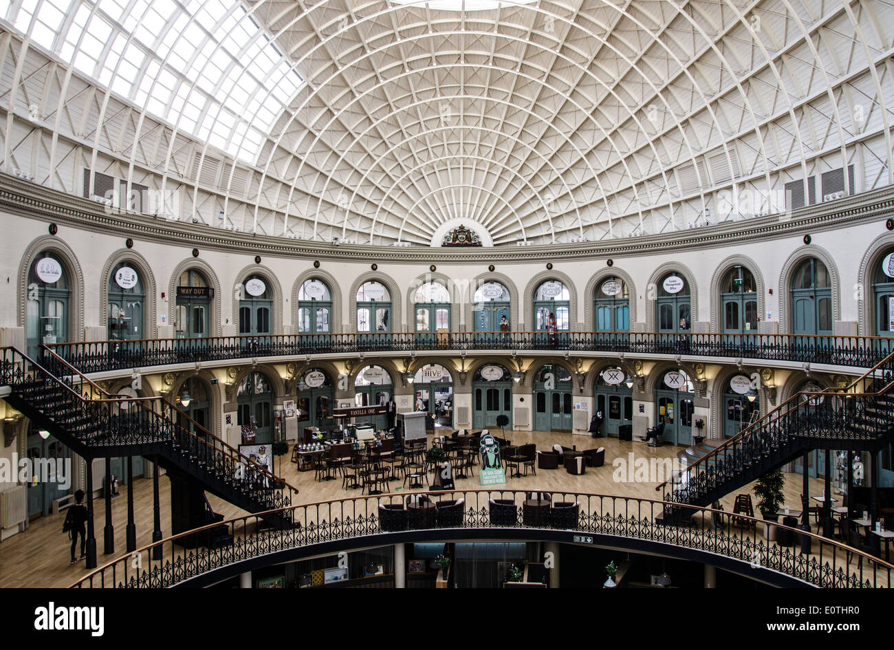 The Leeds Corn Exchange, a Beautiful Victorian building in Leeds, West ...