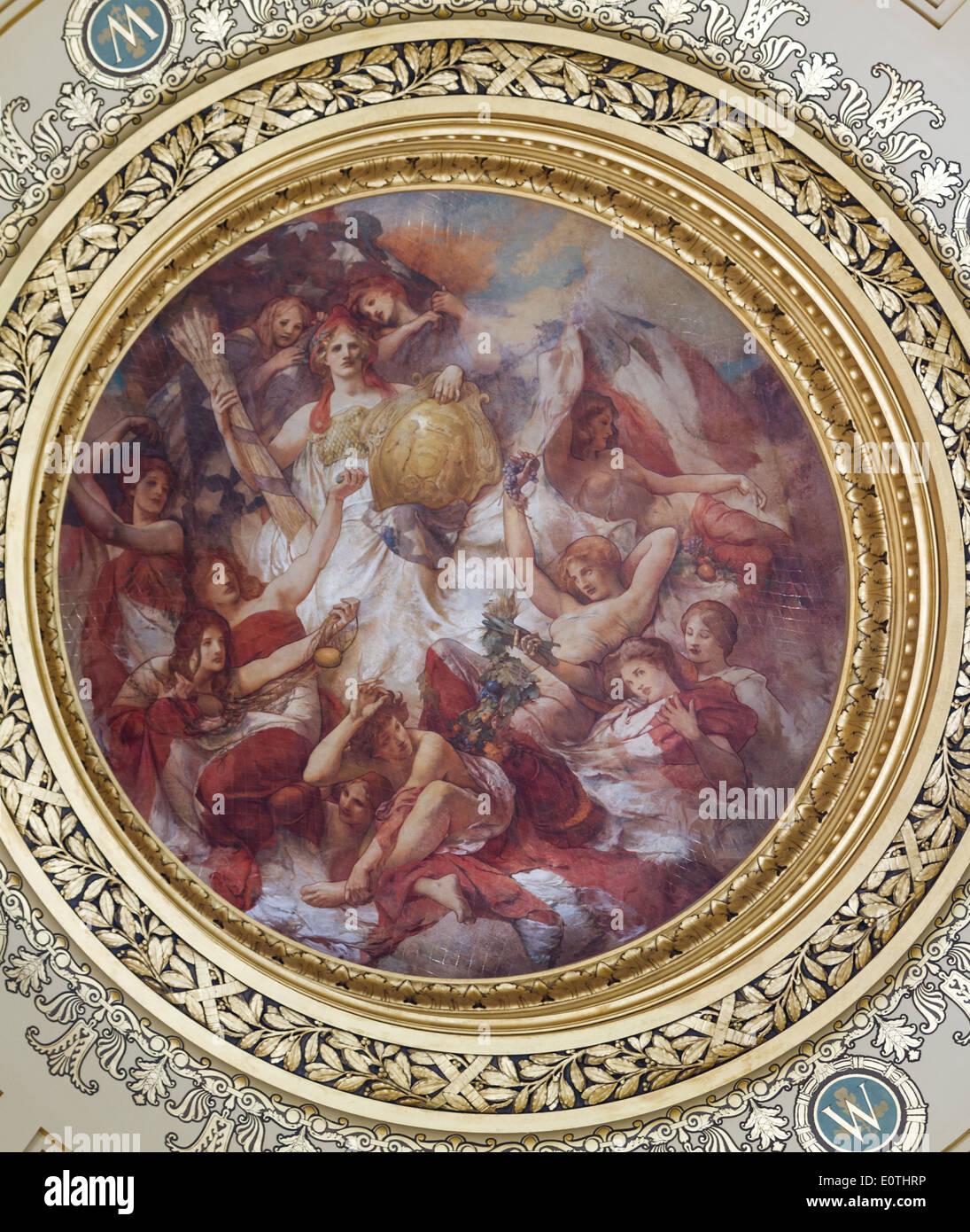 Capitol Building Dome Painting