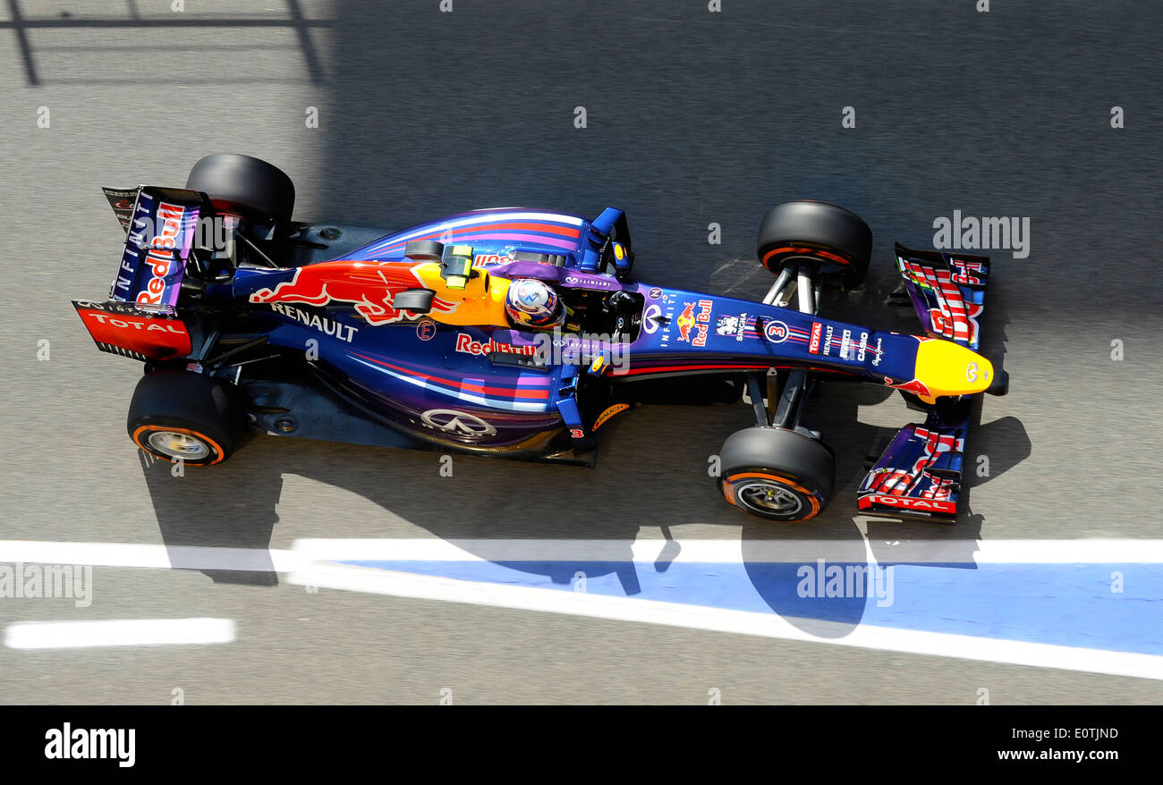 Formula One Grand Prix of Spain 2014 ---- Daniel Ricciardo (AUS), Red ...