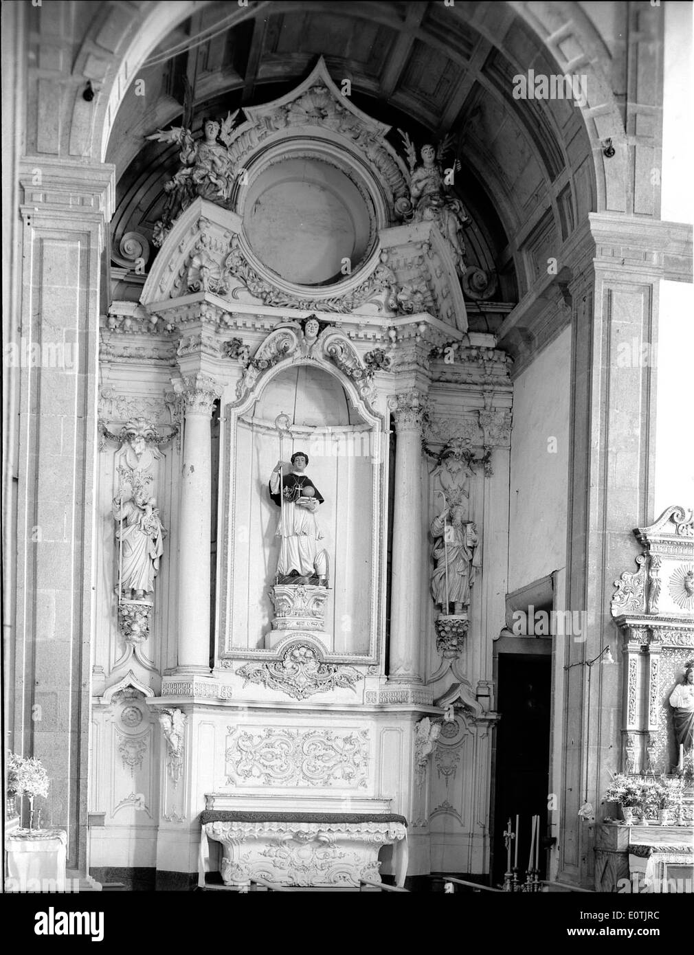 Mosteiro de São Salvador, Moreira, Maia, Portugal Stock Photo - Alamy