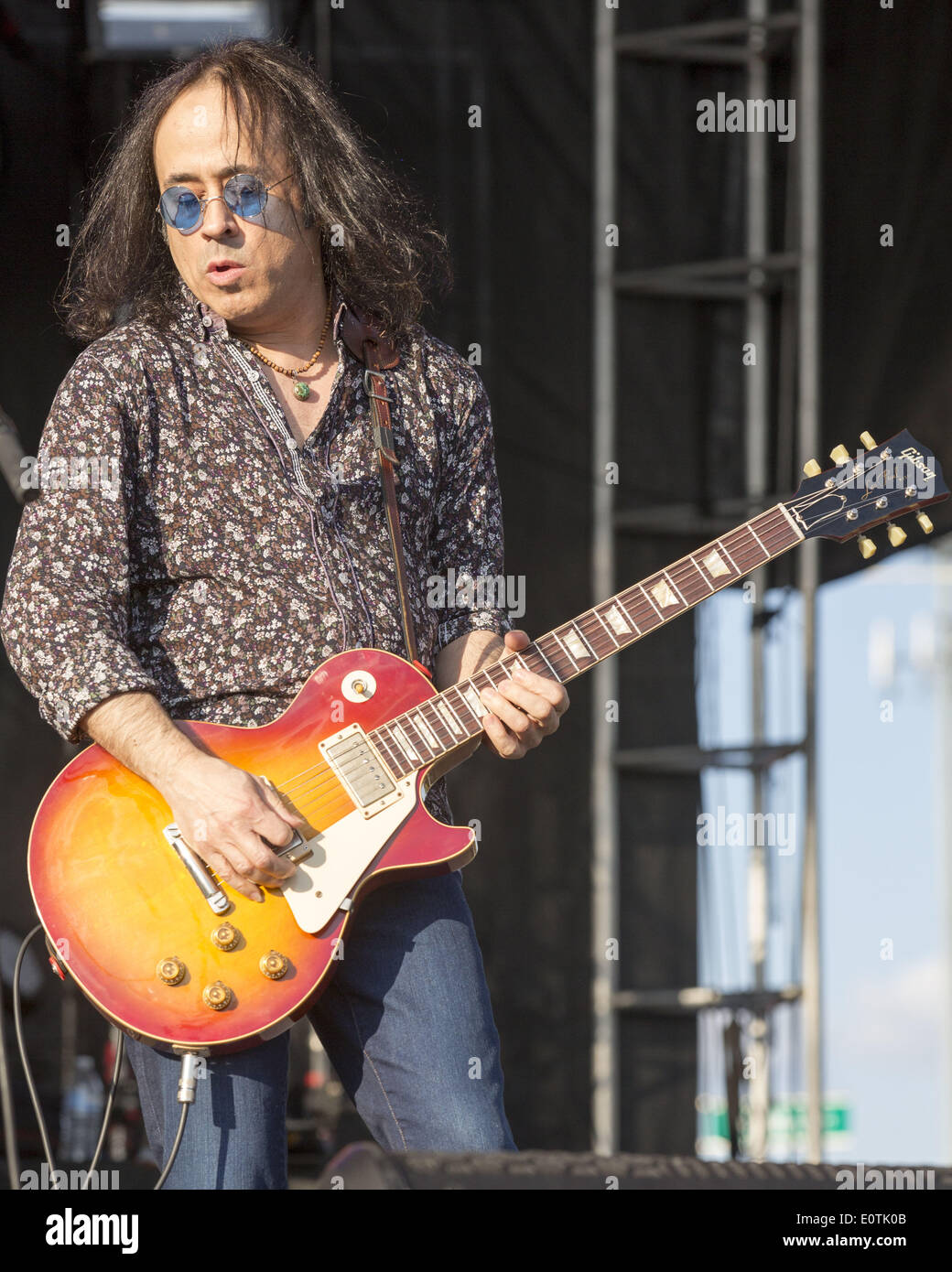 Columbus, Ohio, USA. 18th May, 2014. Guitarist TONY CANTANIA of Jason ...