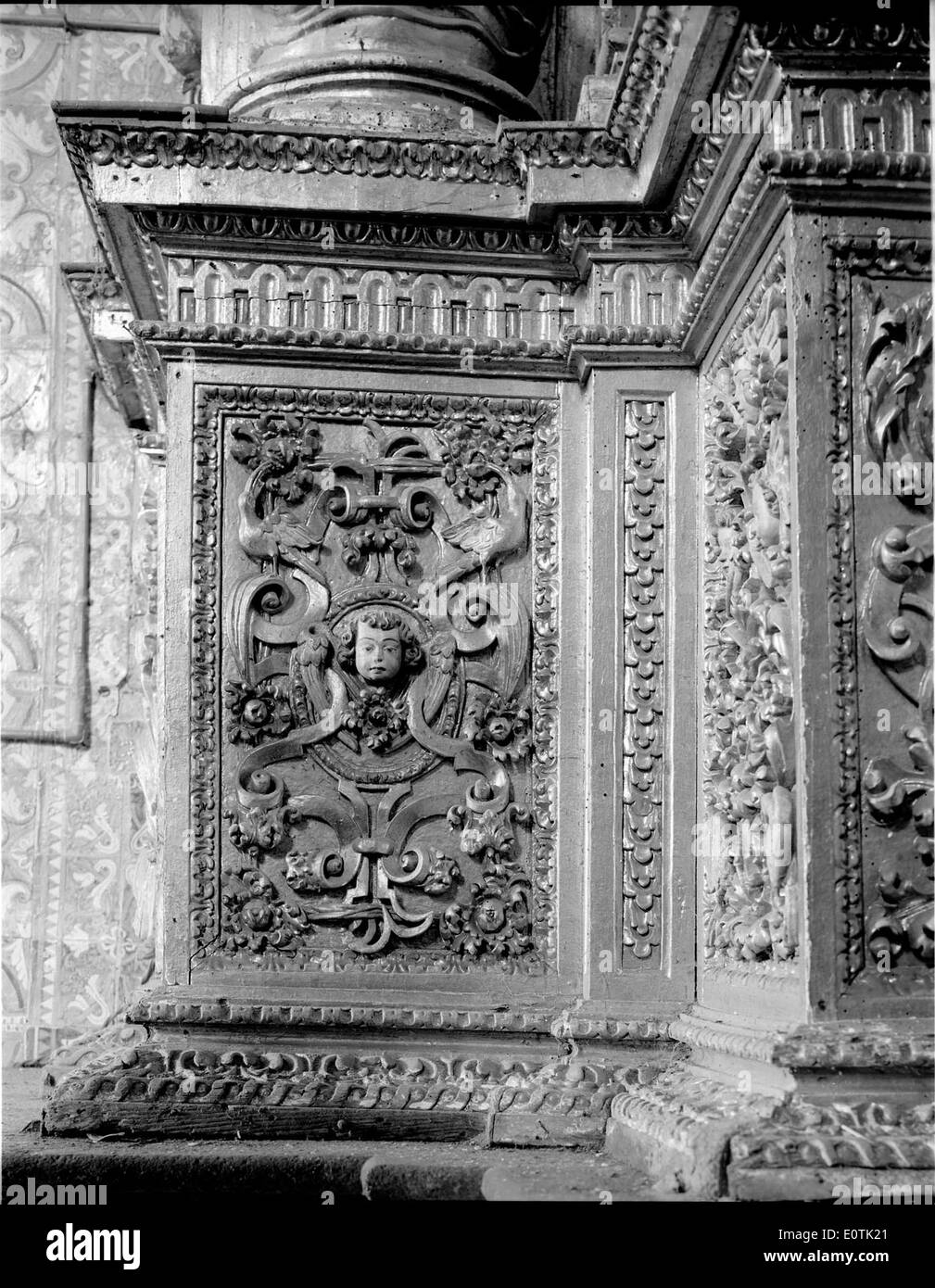 17th century religious building Black and White Stock Photos & Images ...