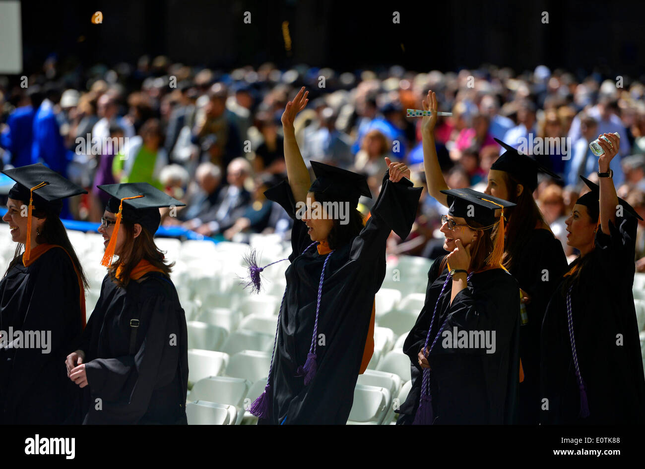 Yale university commencement ceremony hi-res stock photography and ...