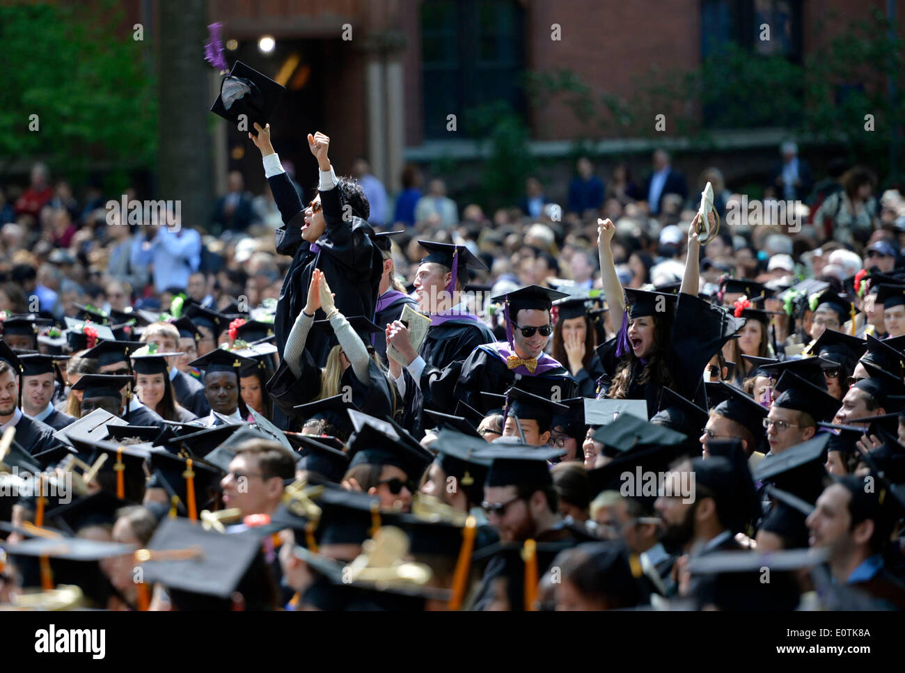 Yale University Commencement Ceremony High Resolution Stock Photography ...