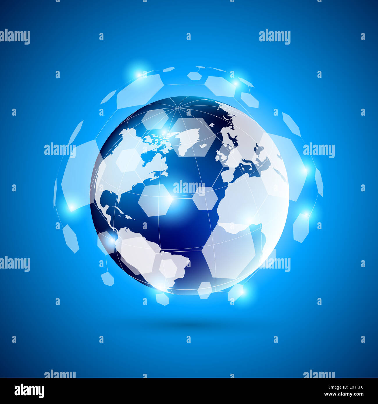 Abstract network concept Stock Photo - Alamy
