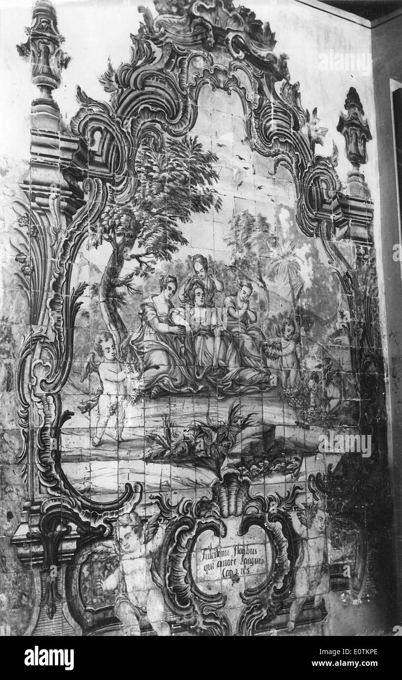 Brazilian mosaic art Black and White Stock Photos & Images - Alamy