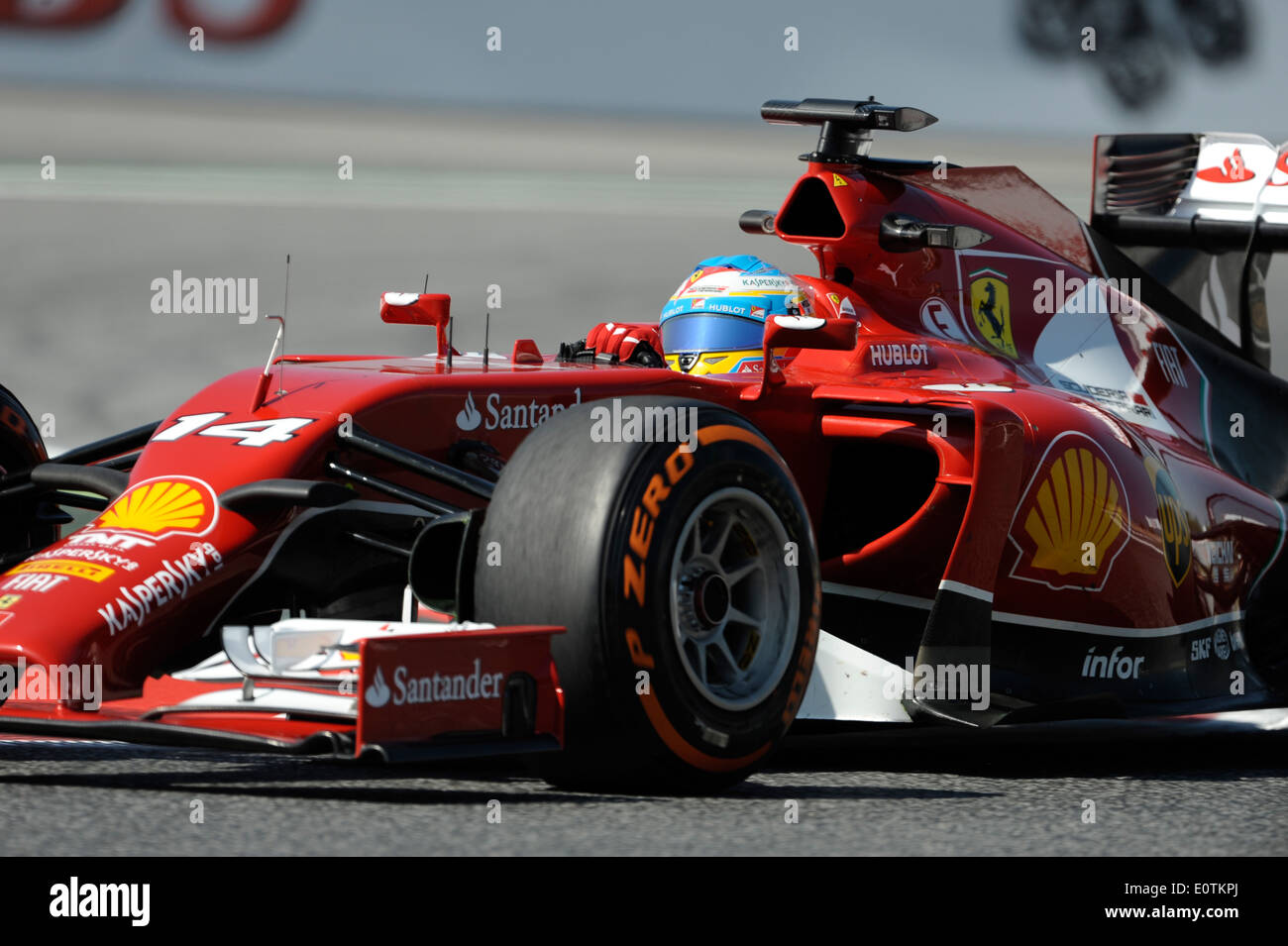 Ferrari f14 t of fernando alonso hi-res stock photography and images ...
