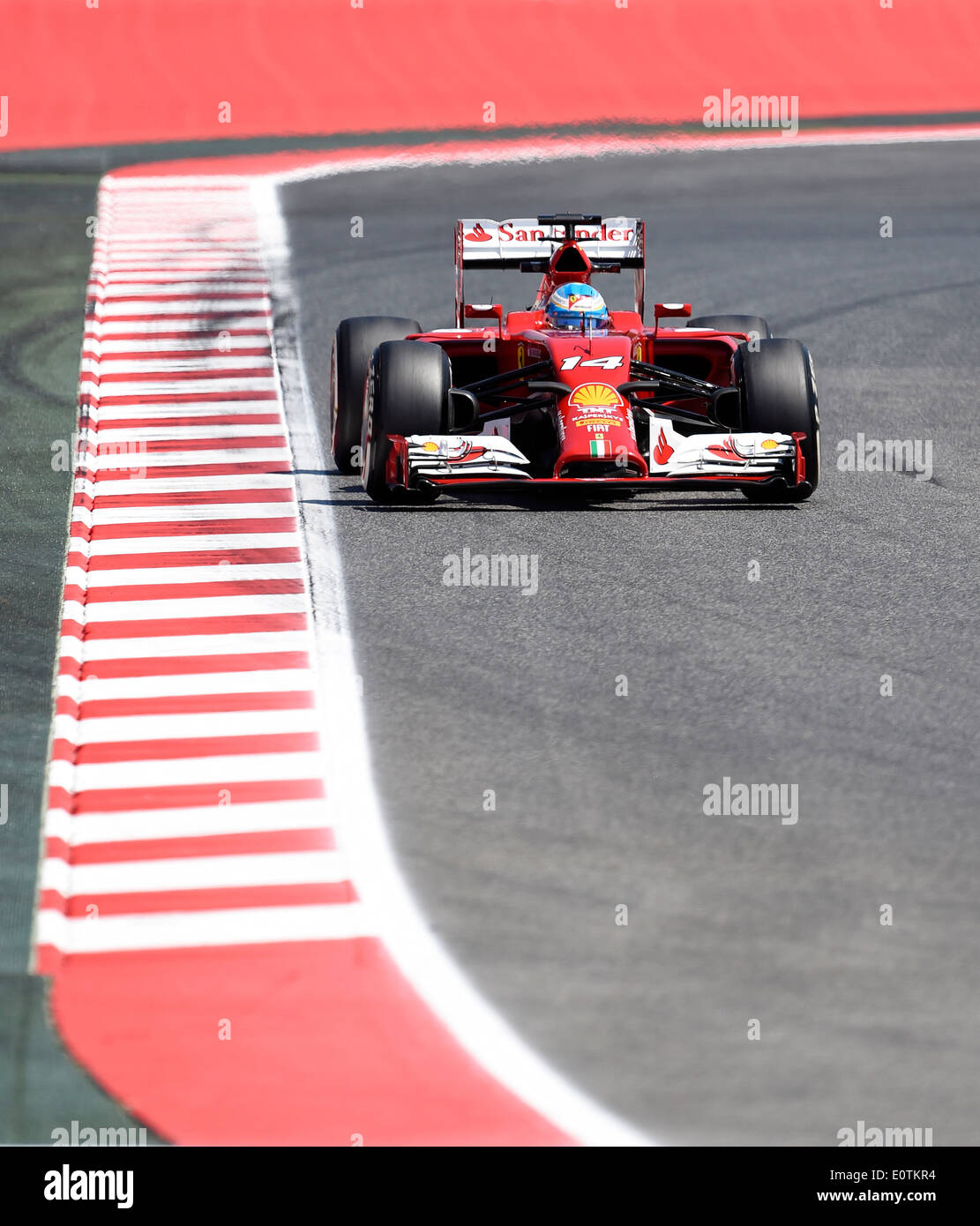Ferrari f14 t of fernando alonso hi-res stock photography and images ...